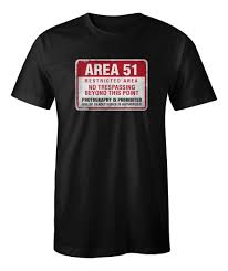 Storm Area 51 Warning Sign Limited Edition T-Shirt - Egos Custom ...